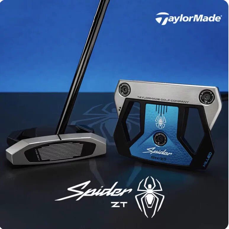 TaylorMade新款泰勒梅高尔夫球杆男女士SpiderZT蓝蜘蛛零扭矩推杆