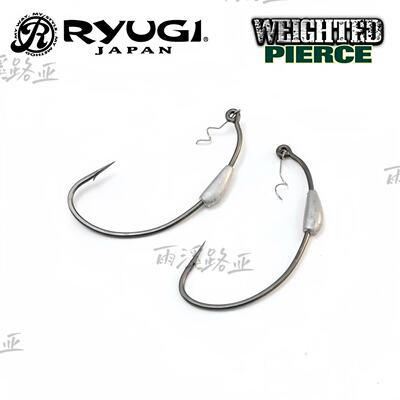 日本路亚带铅曲柄钩流義ryugi
