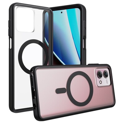 适用摩托罗拉motogstylus5g2023磁吸手机壳二合一透明保护套跨境