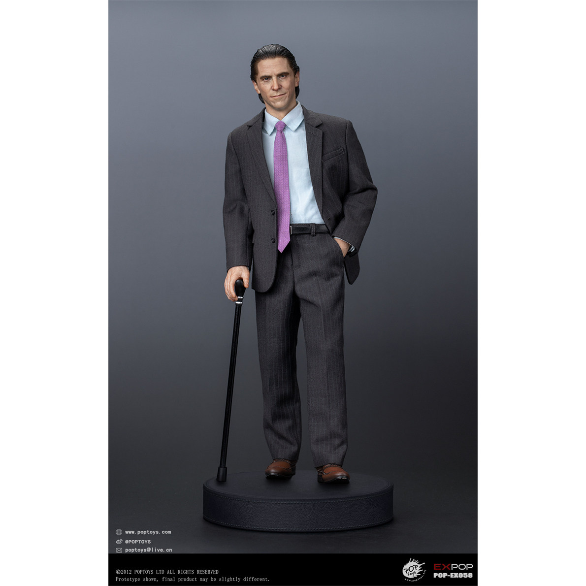 【现货】POPTOYS EX058 1/6 微笑总裁 贝尔 可动人偶 兵人
