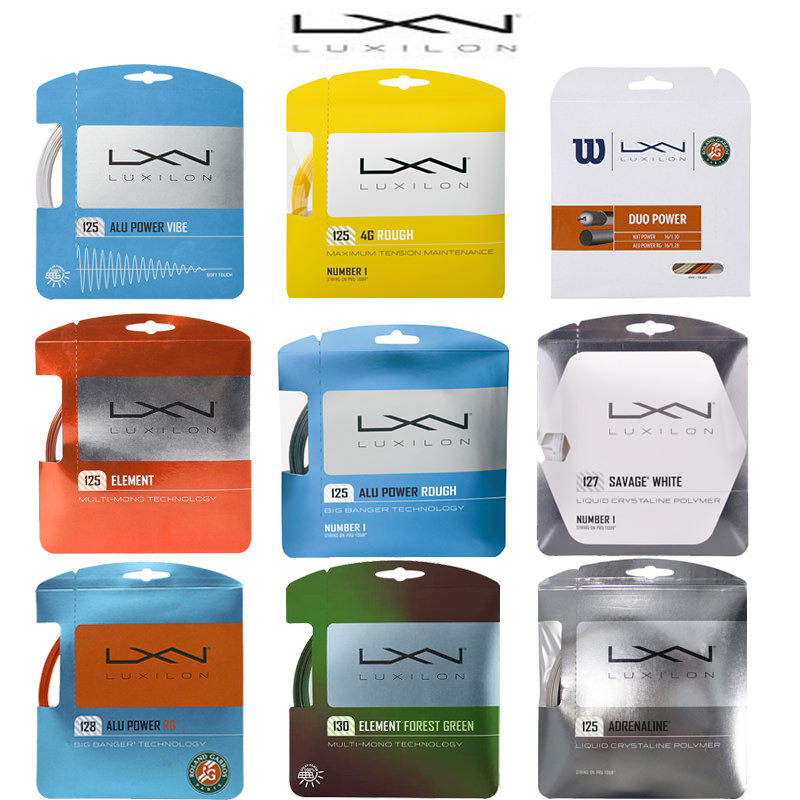 【包邮】Luxilon力士浪网球线Alu Power rough 125 4G费德勒硬线_虎窝淘