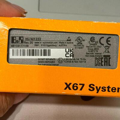 X67AI1333 贝加莱工业自动化工控模块议价维修