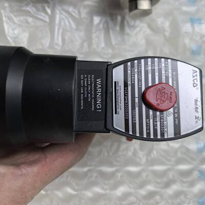 VCEFBM8320G202 ASCO电磁阀 DC24V 2位3通 不锈钢阀体议价维修