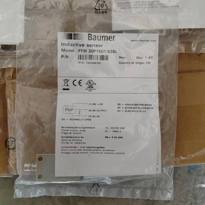 IFFM 20P1501/S35L 电感式传感器 Baumer堡盟PNP常开型议价维修