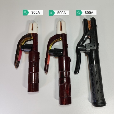 上海沪工电焊钳300A500A800A重型全铜不烫手工业多角度电焊钳纯铜
