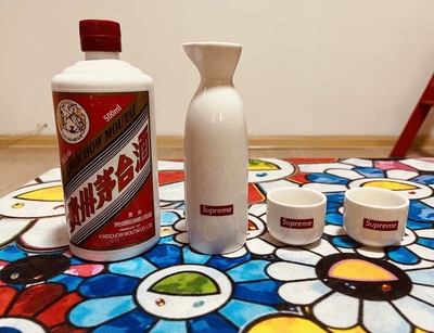 包邮sup日式陶瓷清酒杯酒壶一壶两杯纯色复古摆件饰品白酒杯壶