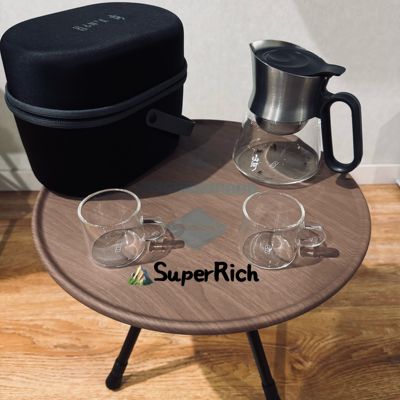 包邮NBHD户外露营轻量化折叠桌配收纳包茶几客厅小茶现代简约圆桌