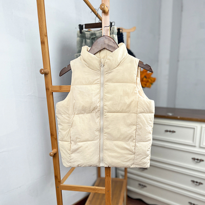 儿童棉背心立领棉马甲女童外贸