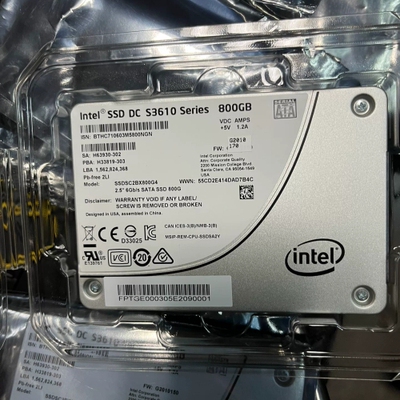 议价intel/英特尔s3610 800g企业级固态硬盘 ssd