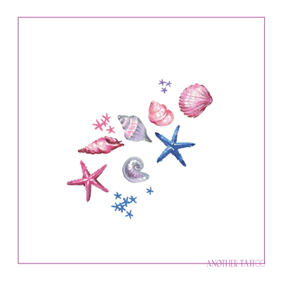 AnOtherTattoo纹身贴海星