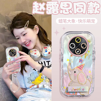 赵露思同款OPPOA3iPlus壳透明PKA110全包防摔薄女可爱套外壳