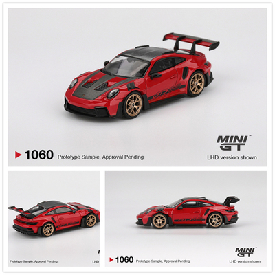 MINIGT 1:64 1060号 Porsche 911 (992) GT3 RS Weissach Package