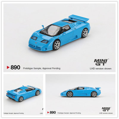MINIGTBugattiEB110合金车模