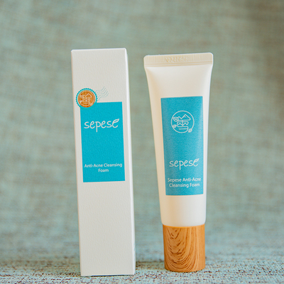 韩国新生活化妆品雪非雪新肌净痘洗面奶祛痘粉刺泡沫洁面专柜正品