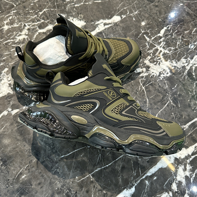 VENA TENO 25春夏新款 男士时尚拼色系带厚底老爹鞋 H248005-05