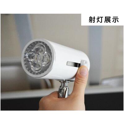 长展览馆用标射灯以及灯具配件，摊接式杆射NDN快灯，活动展示灯