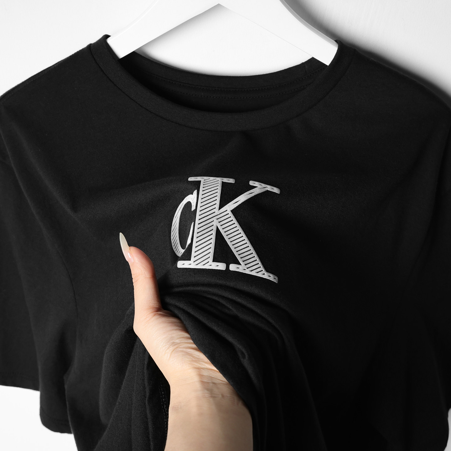 美版正品 CK Jeans时尚印花LOGO短袖男士宽松圆领纯棉T恤26夏新款