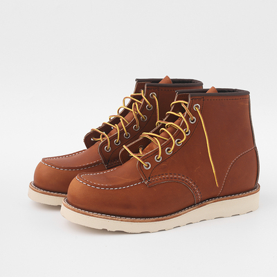 RedWing红翼875头层牛皮工装靴