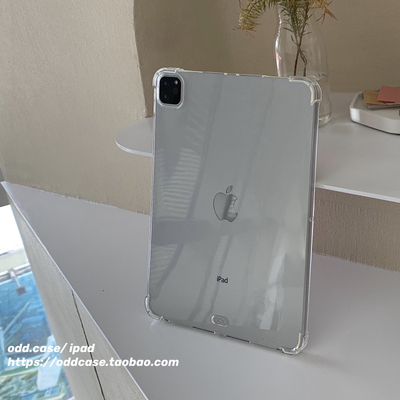 ins简约透明ipad四角防摔软壳