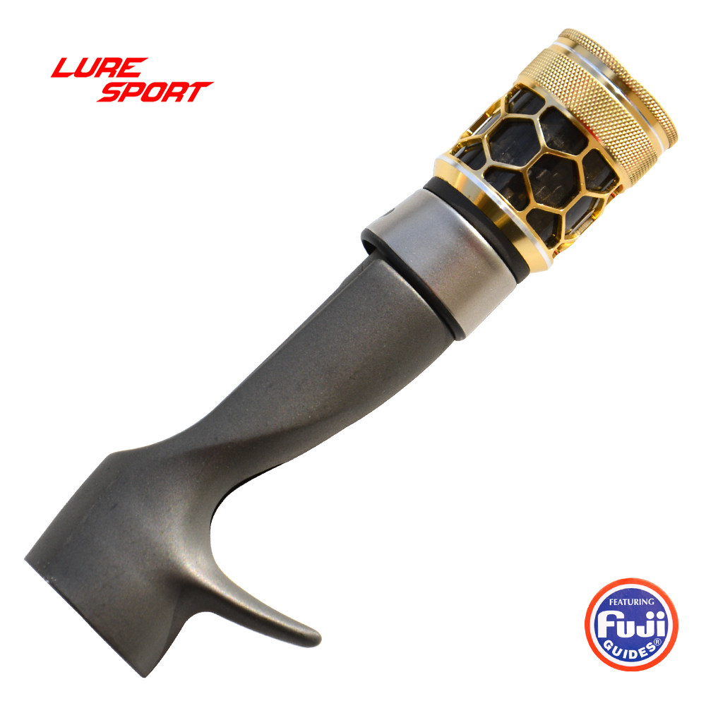富士ECS16枪柄轮座蜂巢碳管铝合金长帽路亚竿FUJI改装鱼竿DIY配件_虎窝淘
