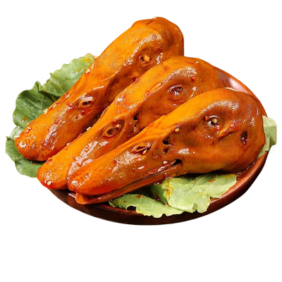 鸭头卤味麻辣熟食解馋零食下酒菜