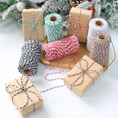 Christmas Bakers Twine String Merry Christmas Decoration For
