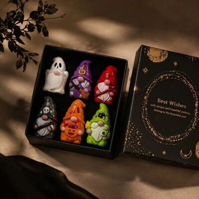 Halloween Witch Mini Dwarf Resin Figurine, with gift box, su