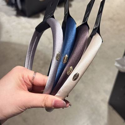 2.21韩国nyunyu小金标缎光感高颅顶发箍简约气质