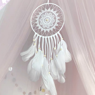 装饰少女的捕梦网波西米亚挂账帐