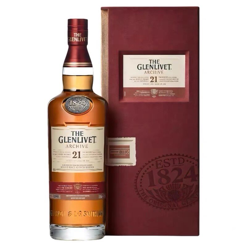 国行·The Glenlivet格兰威特21年旧版单一麦芽威士忌 进口洋酒