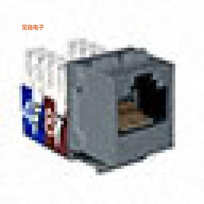 NKJ-5501 -原装[CAT5E SLIMSTYLE 90 DEGREE KEYSTO模块