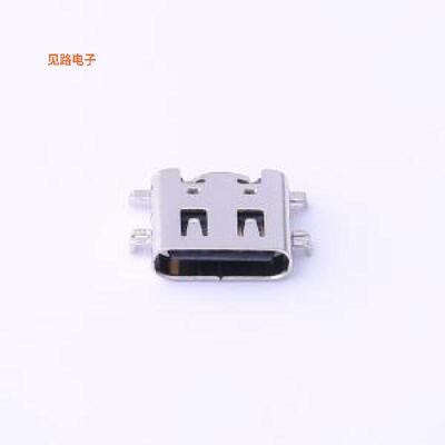 KH-TYPE-C-CB0.8-6P-T -[TYPE-C6P沉板0.8带弹SMDUSB