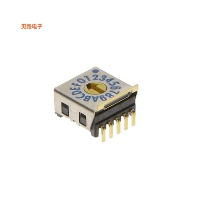 SMRR7016C-1E -[全新SWITCH ROTARY DIP HEX 0.03A 15V]