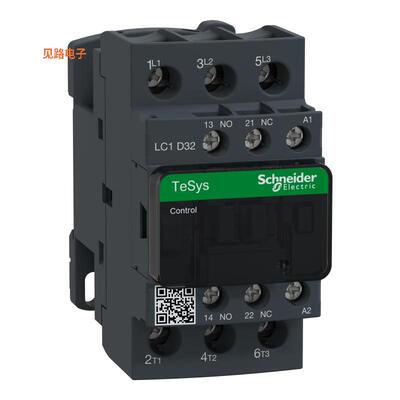 LC1D32G7 -原装[TESYS CTR 32A AC3 15KW 1NO1NC120底座安装