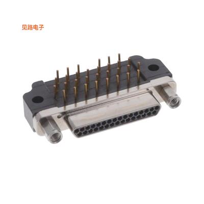MDLM-31PCBRP-F222 -[全新CONN MICRO-D PLUG 31POS R/A SLDR]