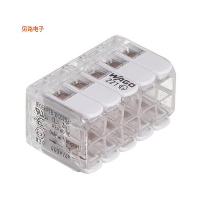 0221-0490 -[全新LEVER-NUT SPLICE CONN 10POS GRY]