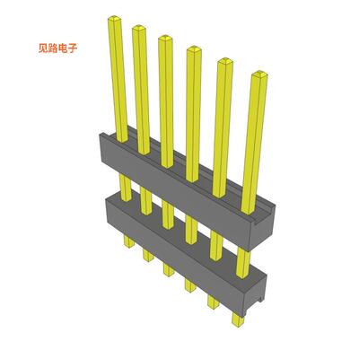 ZW-06-10-T-S-350-110 -[全新CONN BRD STACK .100