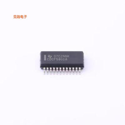 CDCF5801ADBQR -[原装时钟发生器/频率合成器/PLLSSOP-24-150mil