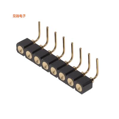 399-10-108-10-007000 -[全新CONN SPRING TARGET 8POS R/A PCB]