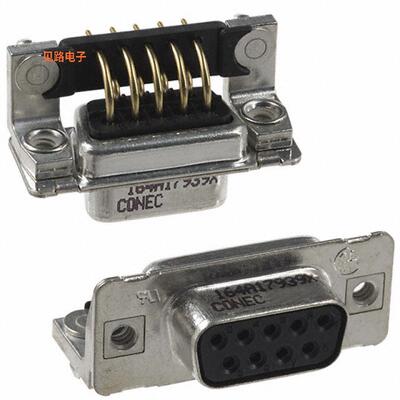 164A17939X -原装[CONN D-SUB RCPT 9POS R/A SOLDERD-Sub