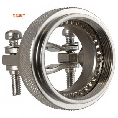 M85049/38S21N -原装[CONN CABLE CLAMP SZ21 G SILVER缆线夹