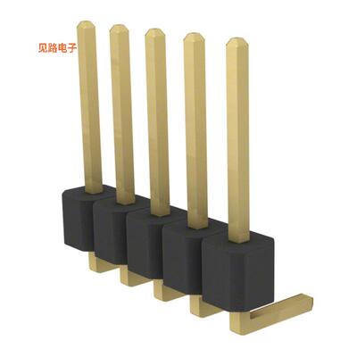 PRPC005SGAN-M71RC -[全新CONN HEADER R/A 5POS 2.54MM]