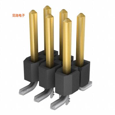 TSM-103-01-L-DV-LC -[全新CONN HEADER SMD 6POS 2.54MM]