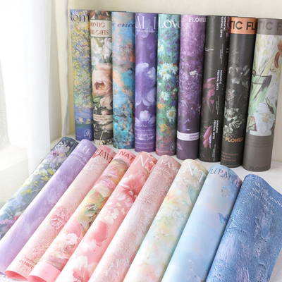 新款包花材料花店资材网红牛皮纸