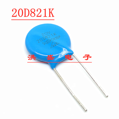 ZOV 20D821K 压敏电阻 820V 插件 20K821 821KD20 20mm直径 全新