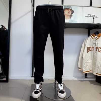 JJ男士春秋纯棉运动裤休闲裤宽松小直筒略修身卫裤长裤