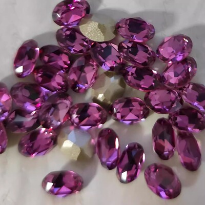 施家华子水晶4120鸽子蛋