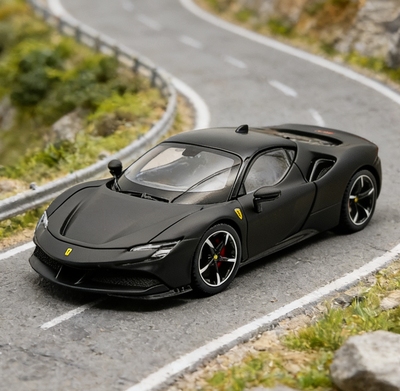 Burago/比美高 仿真1:24法拉利SF90 Stradale 合金车模型收藏摆件