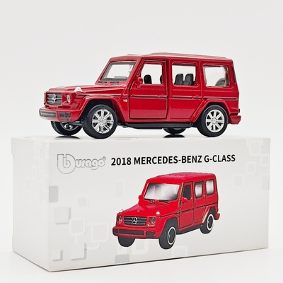 正版授权比美高1:64奔驰G-CLASS合金车模型精品收藏摆件玩具车男