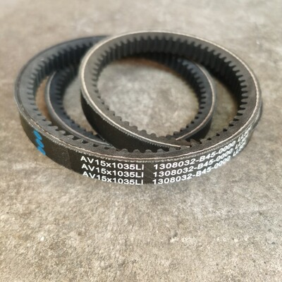 AV15x1035Li适用解放锡柴490发动机皮带1308032-B45-0000发电机用